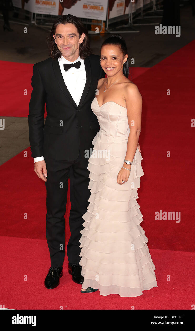 London, UK, 5th December 2013 Justin and Michelle Chadwick arrive at ...