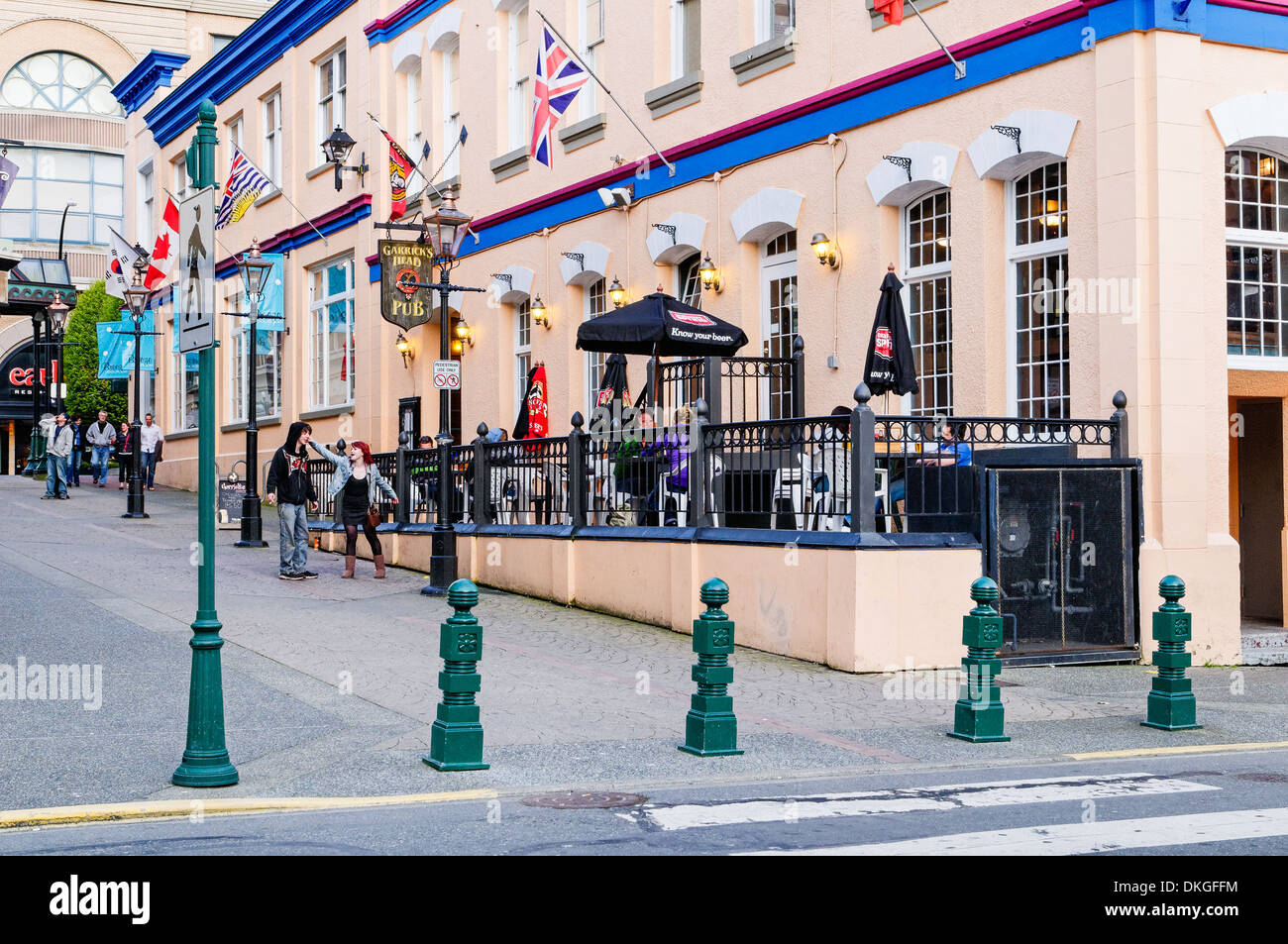 The Garrick's Head Pub in Bastion Square, has been a Victoria fixture ...