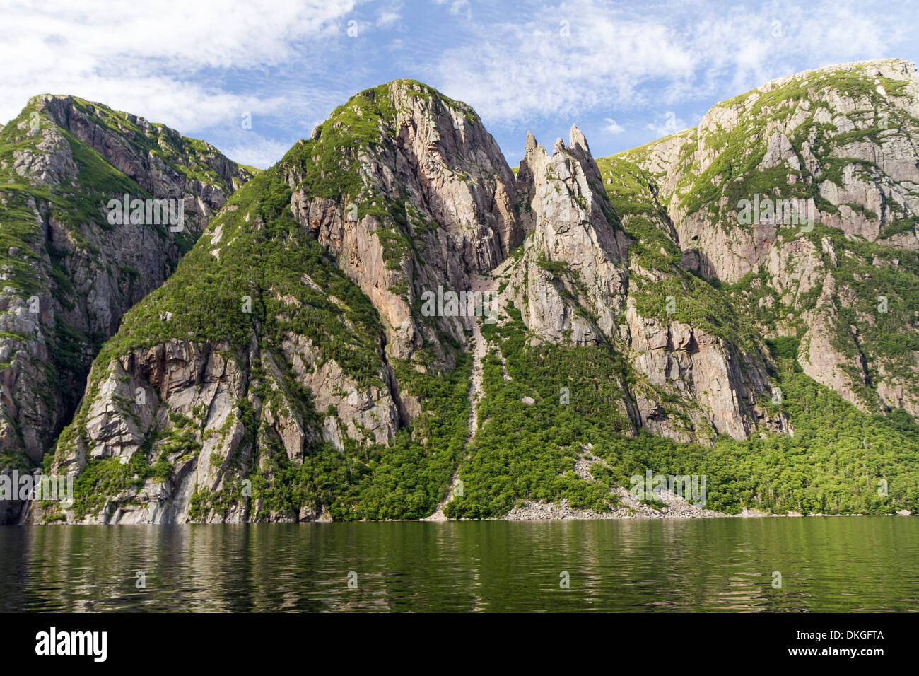 A huge animal-shaped rock formation stands amidst the cliffs above ...