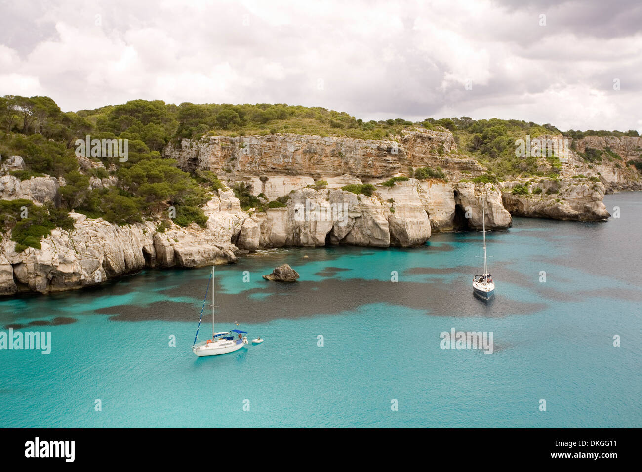 Cala Macarella, Minorca, Balearic Islands, Spain Stock Photo - Alamy