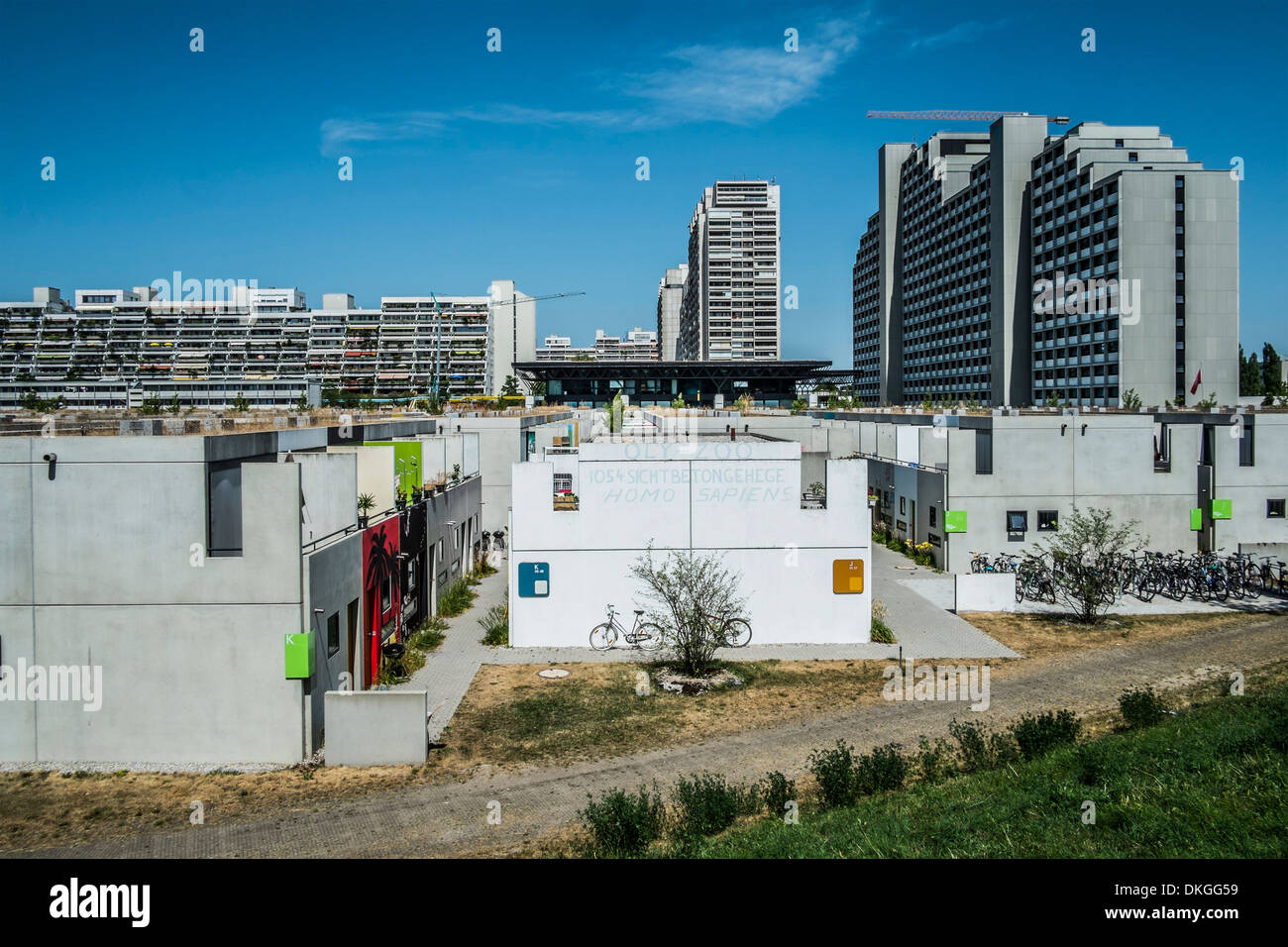 Olympic village, Munich, Bavaria, Germany, Europe Stock Photo - Alamy Olympic village, Munich, Bavaria, Germany, Europe Stock Photo - Alamy