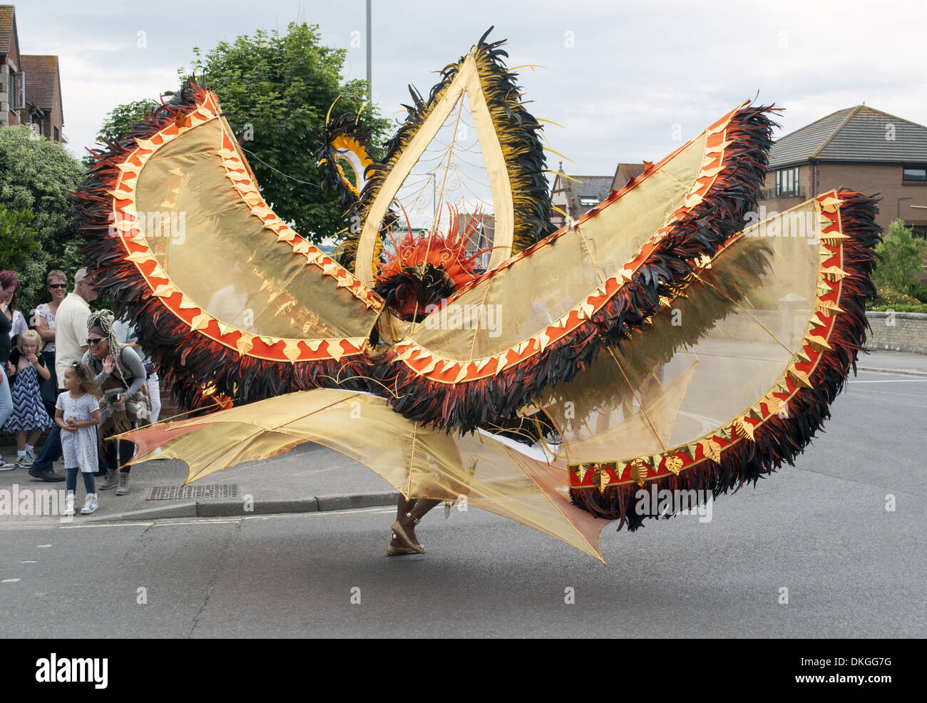 Swanage carnival procession hi-res stock photography and images - Alamy