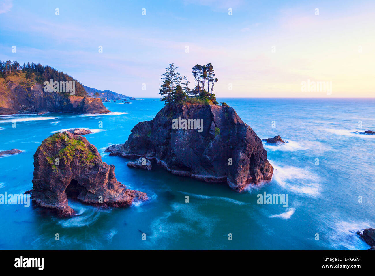 Cliff coast in Samuel H Boardman State Park, Oregon, USA Stock Photo ...
