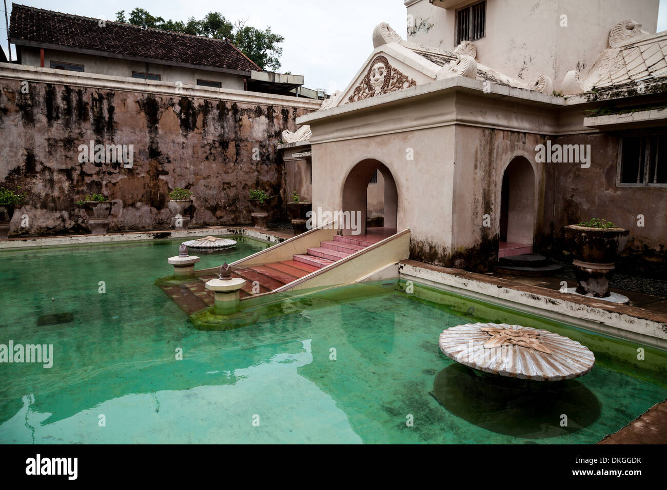 Water castle Taman Sari, Yogyakarta, Java, Indonesia, Asia Stock Photo ...