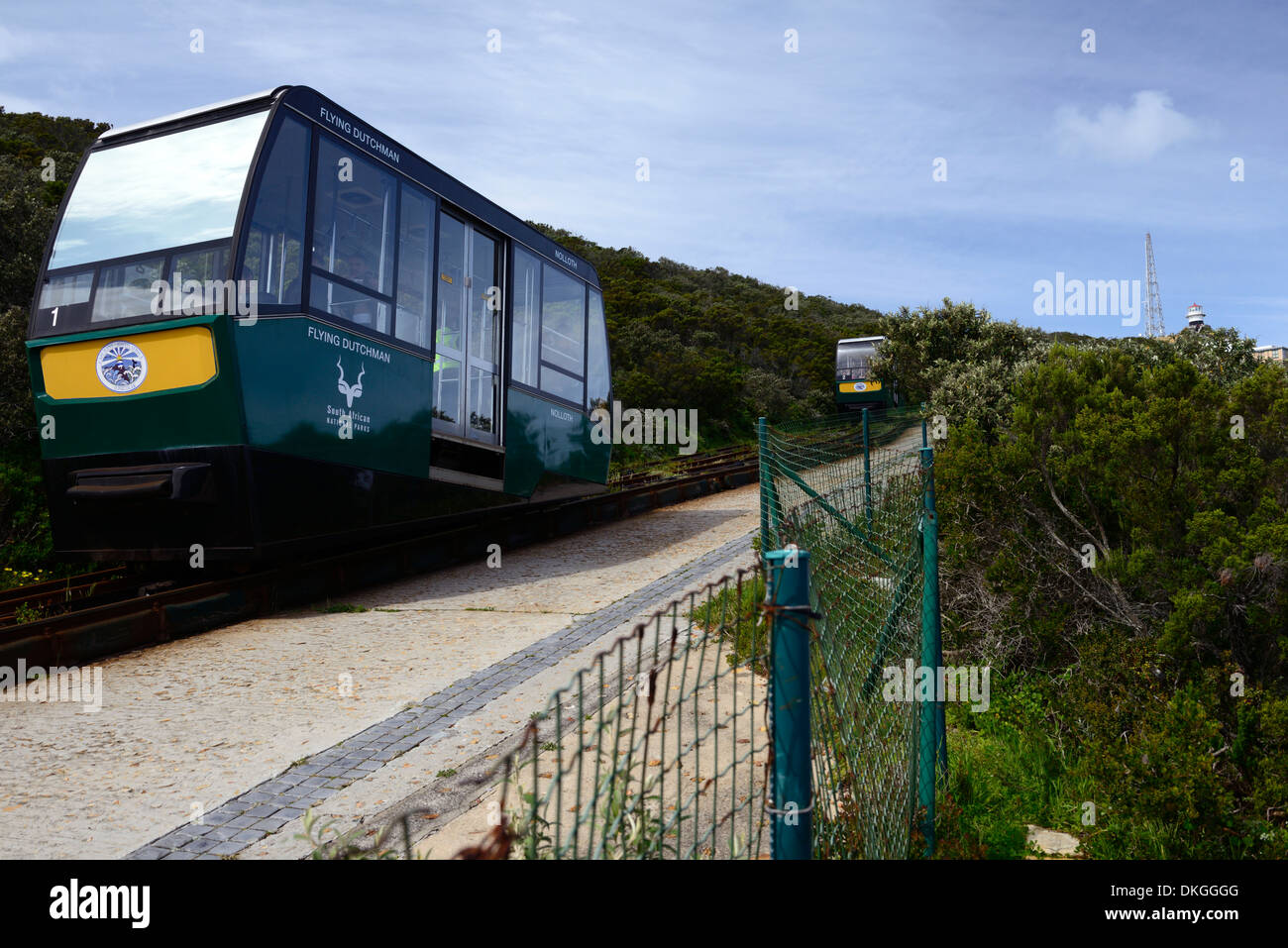 cape point flying dutchman Funicular railway leading up to lighthouse ...