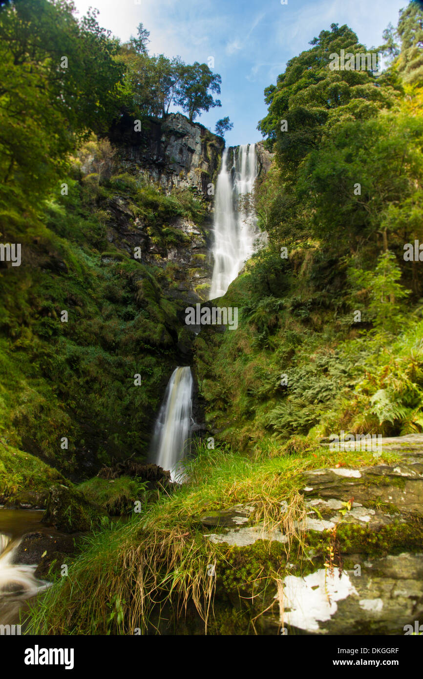 Pistyll rhaeadr waterfall hi-res stock photography and images - Alamy
