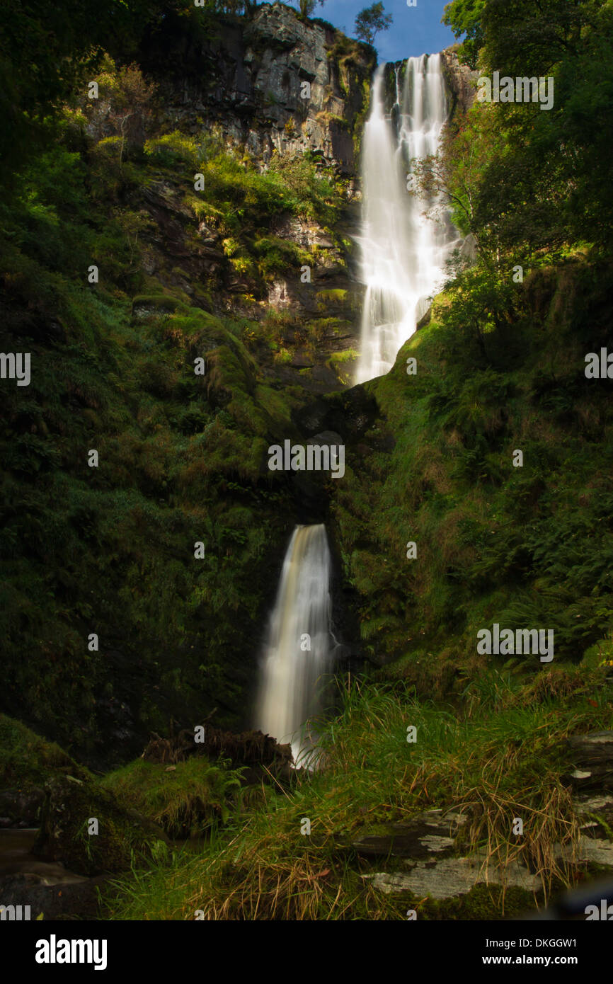 Pistyll rhaeadr waterfall hi-res stock photography and images - Alamy