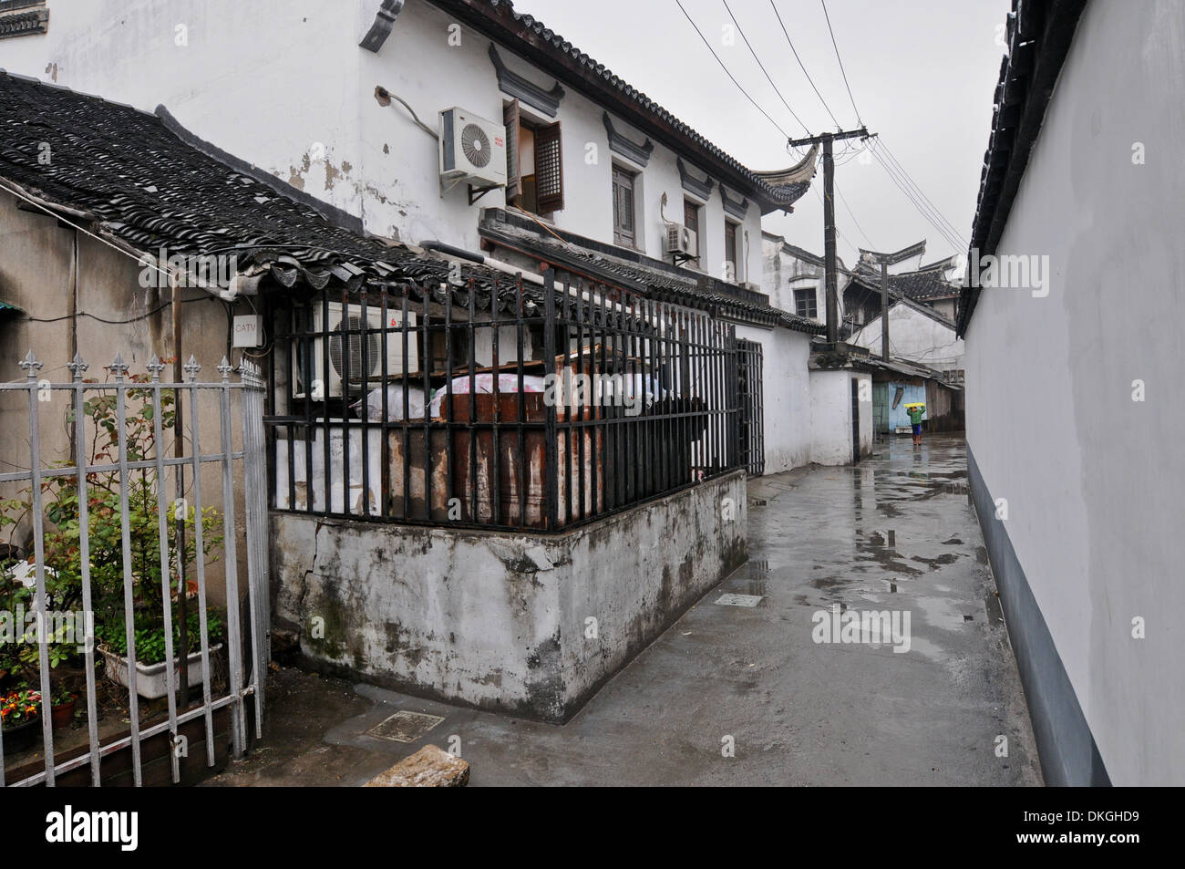 Qibao Old Street area in Minhang District, Shanghai, China Stock Photo ...