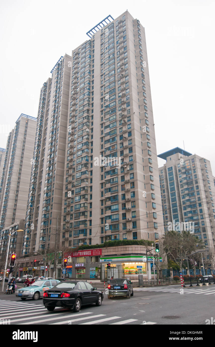 multi-storey apartment houses in Shanghai, China Stock Photo - Alamy
