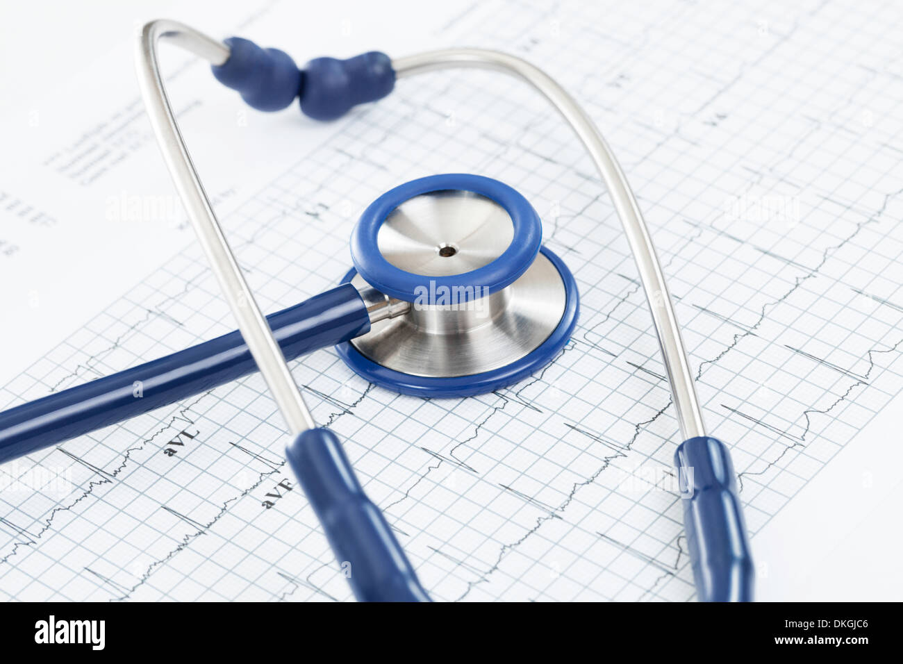 Stethoscope over ecg graph - studio shot Stock Photo - Alamy Stethoscope over ecg graph - studio shot Stock Photo - Alamy
