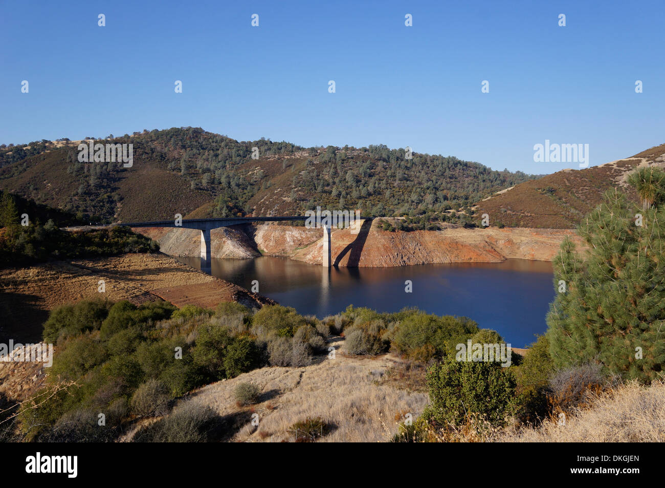 Parrotts Ferry Bridge Columbia, California, United States Stock Photo ...