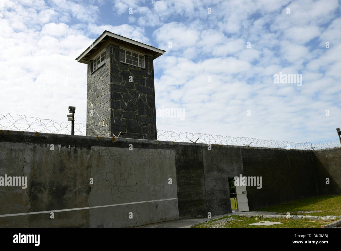 Robben island Jail Penitentiary maximum security prison cape town guard ...