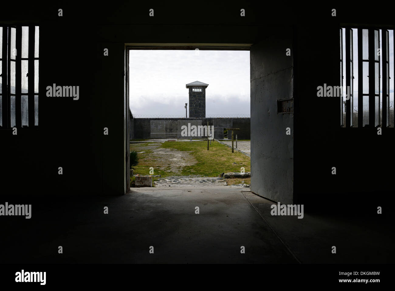 Robben island Jail Penitentiary maximum security prison cape town guard ...