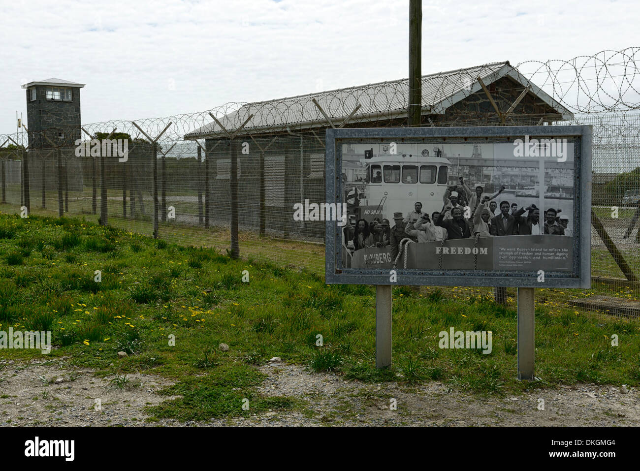 Robben island Jail Penitentiary maximum security prison cape town Stock ...