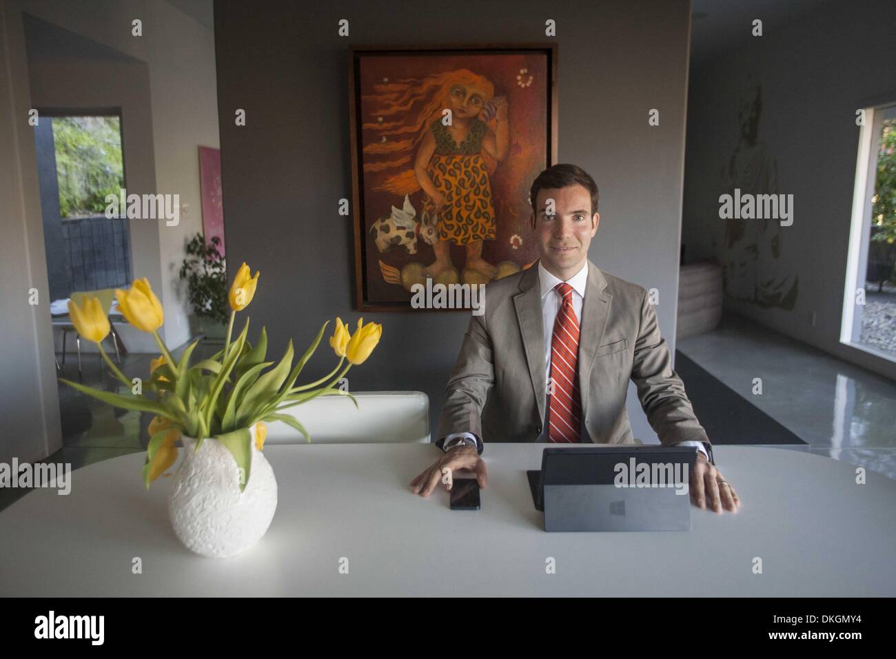 Los Angeles, California, USA. 25th Nov, 2013. Brendan Ross, founder and ...