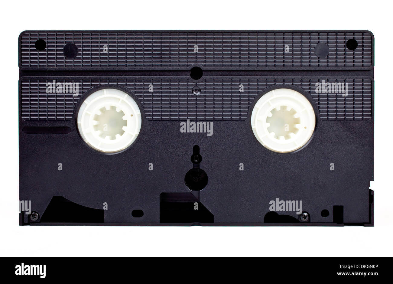 An old style Video Tape on a white background Stock Photo - Alamy