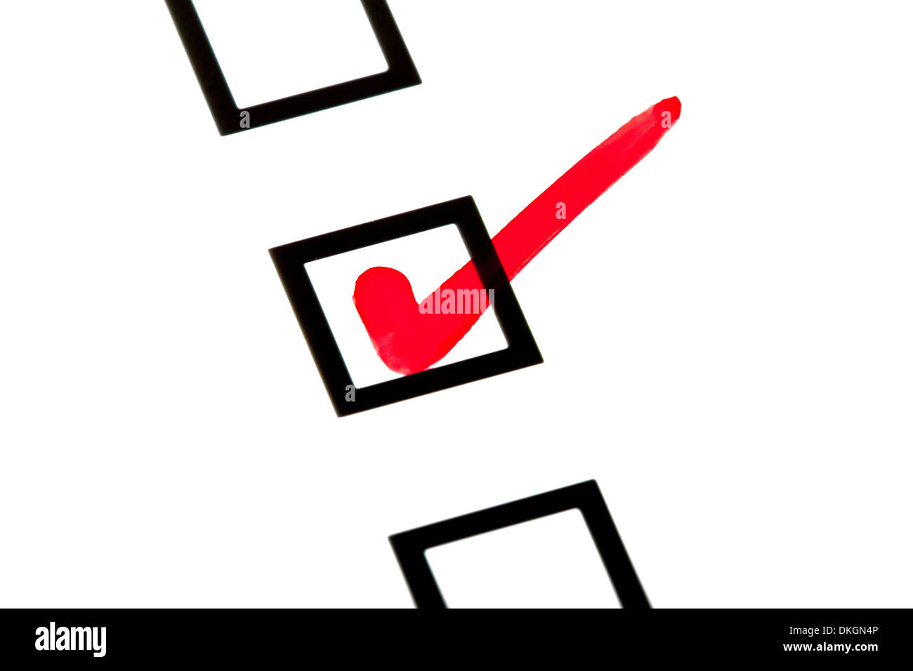 Box to tick hi-res stock photography and images - Alamy