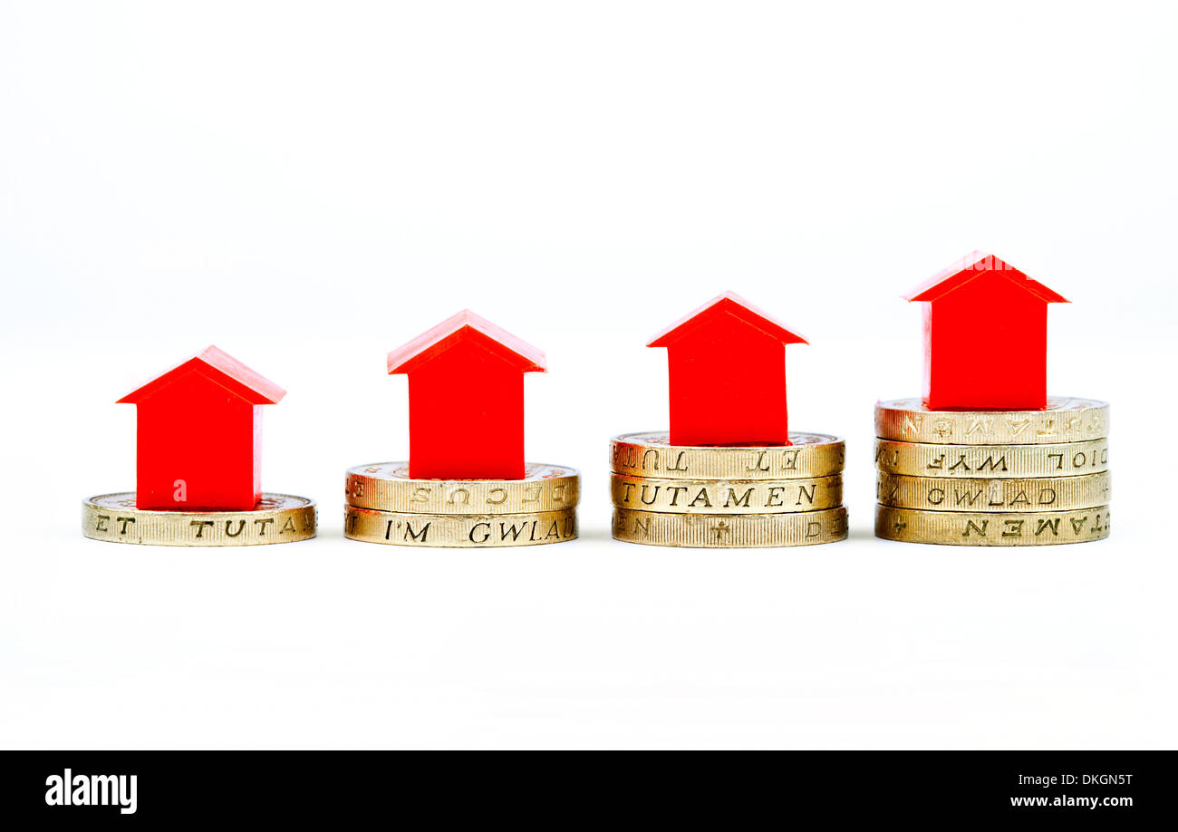 Mortgages saving Cut Out Stock Images & Pictures - Alamy