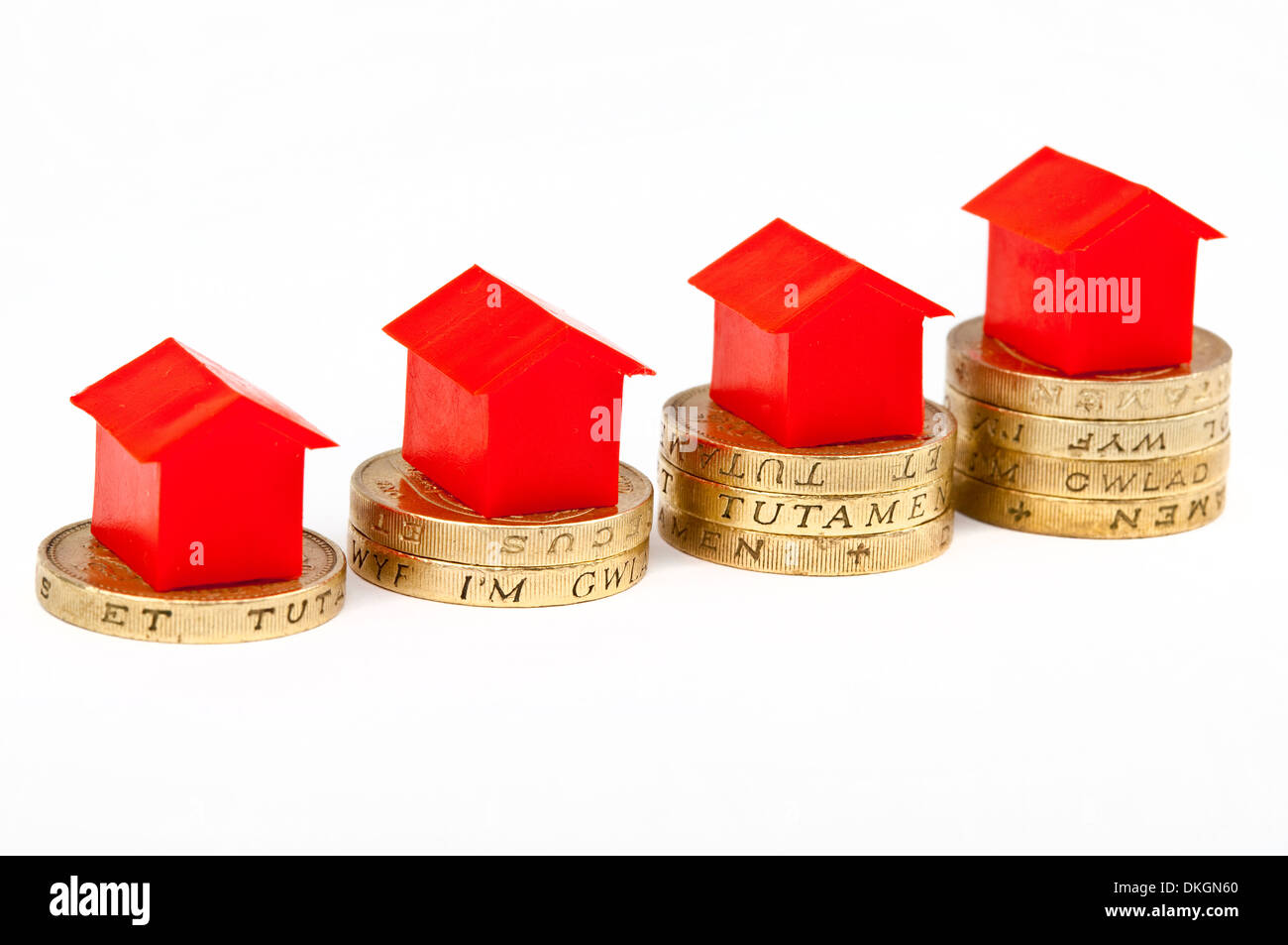 Saving/Investment for a house or property Stock Photo - Alamy