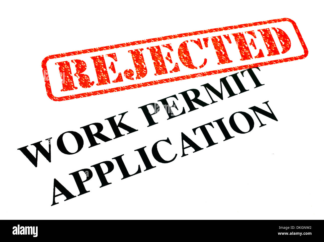 Permit document Cut Out Stock Images & Pictures - Alamy