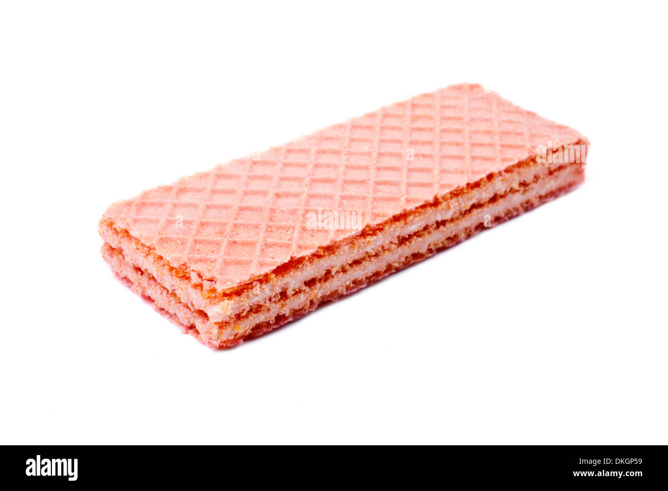 Pink wafer biscuits hi-res stock photography and images - Alamy