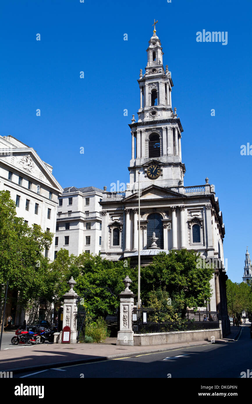 St. Mary le Strand church in London Stock Photo - Alamy