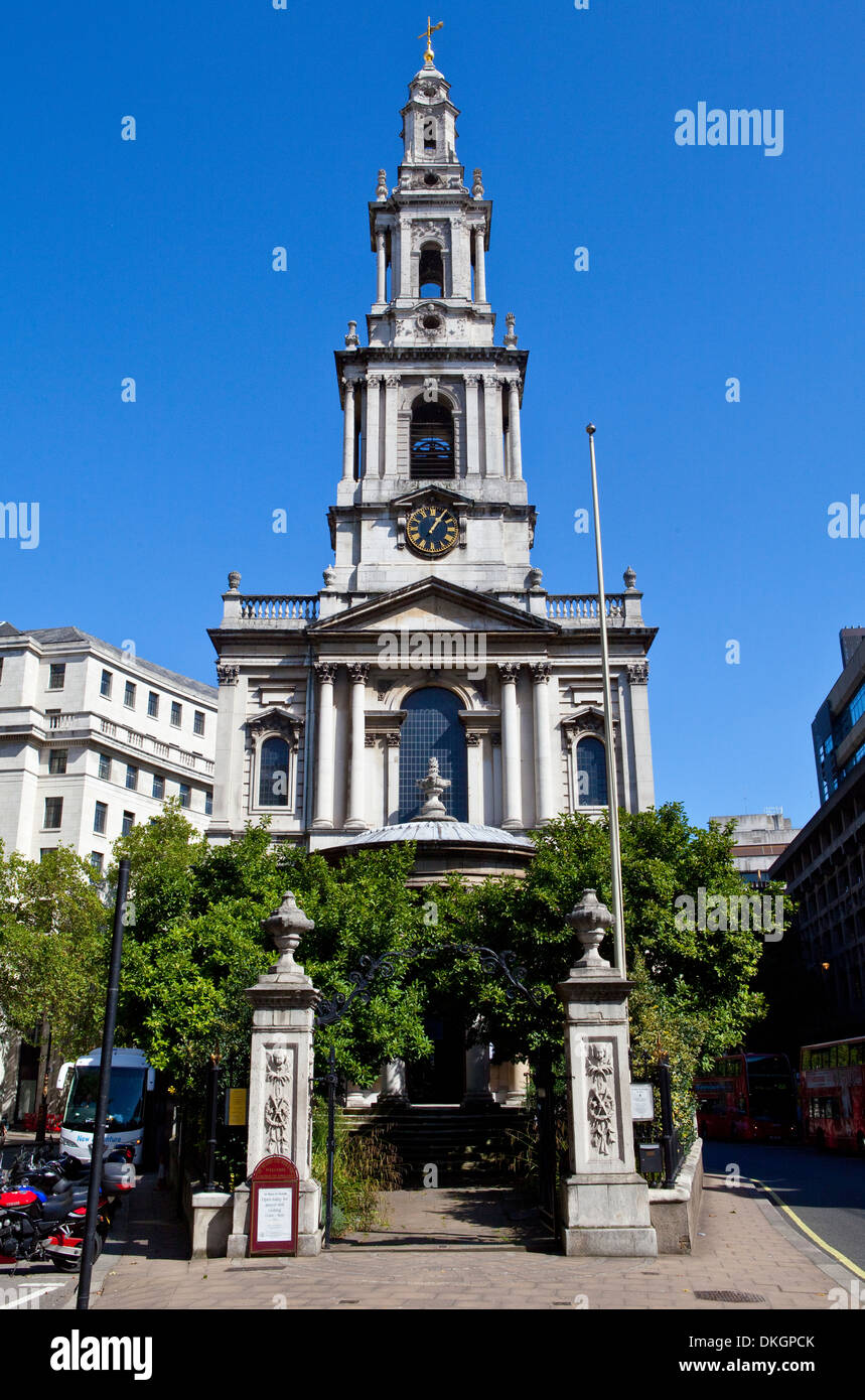 St_mary_le_strand hi-res stock photography and images - Alamy