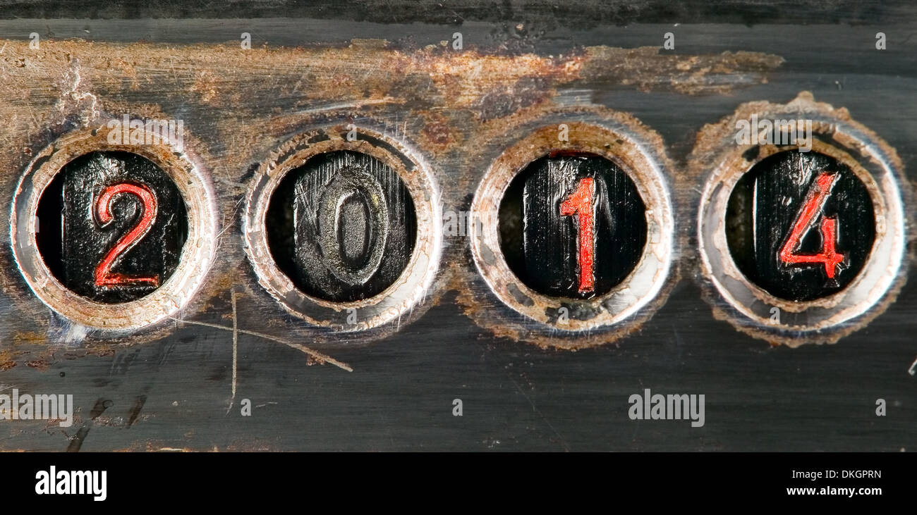 Metal numbers hi-res stock photography and images - Alamy