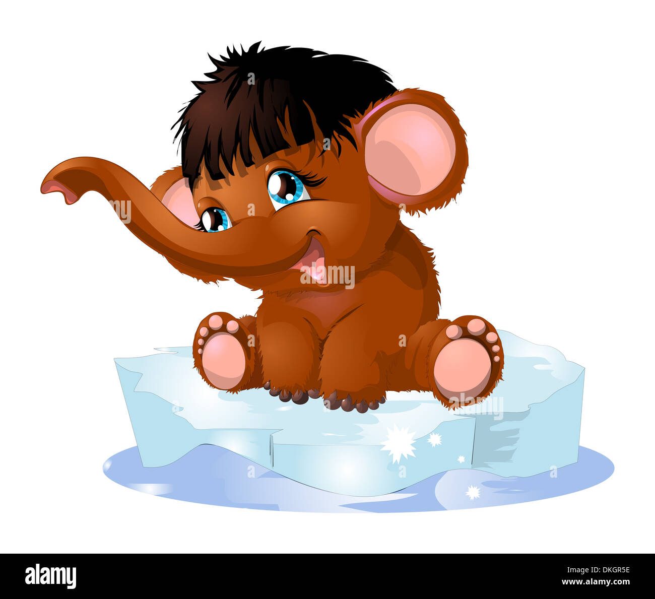 Cartoon woolly mammoth hi-res stock photography and images - Alamy