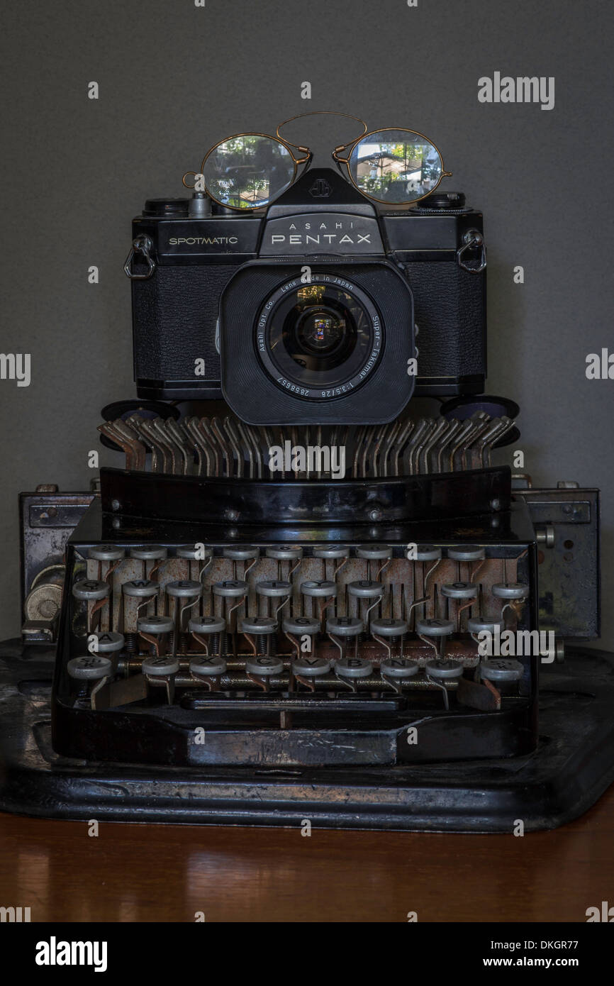 Dutch style still life with antique objects Stock Photo - Alamy