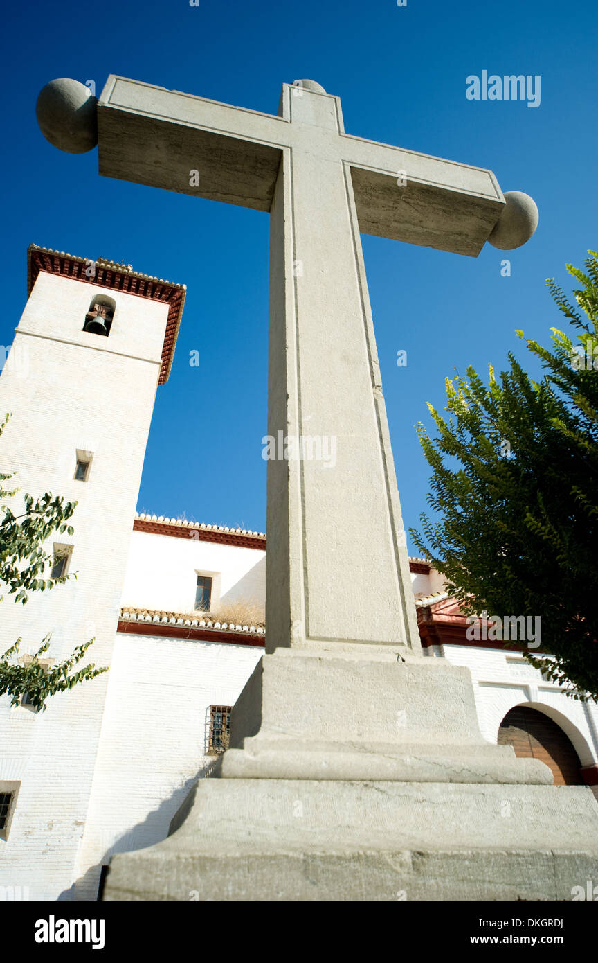 Cross against blue sky Stock Photo - Alamy
