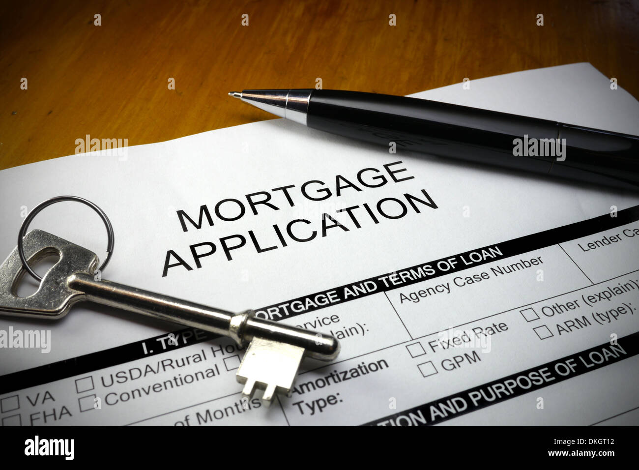 Mortgage document hi-res stock photography and images - Alamy