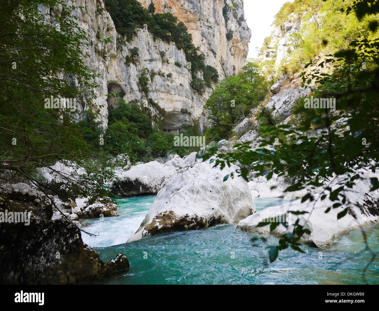 Gorge du Verdon canyon, provence, France Stock Photo - Alamy