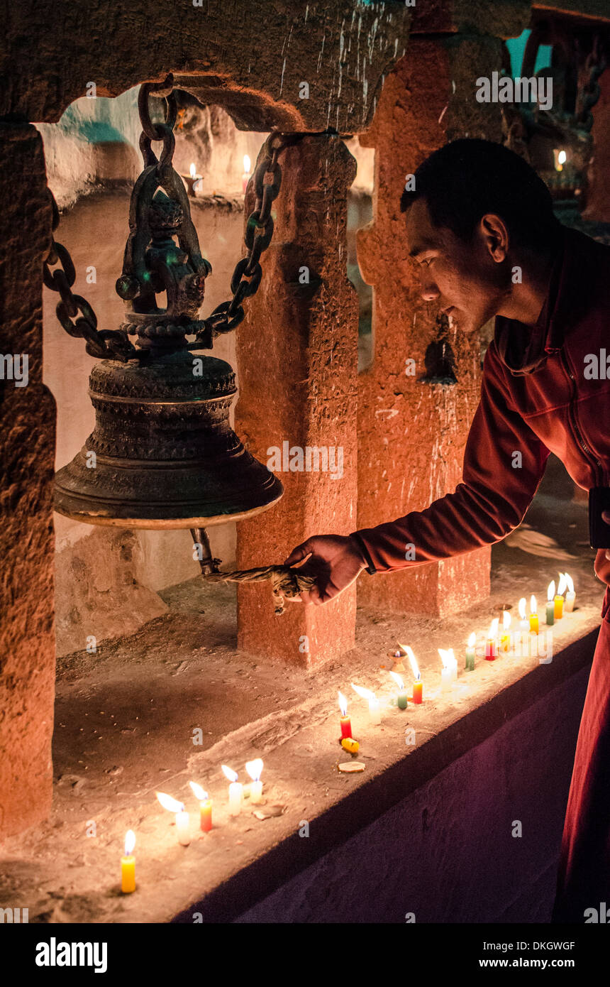 Monk rings bell hi-res stock photography and images - Alamy