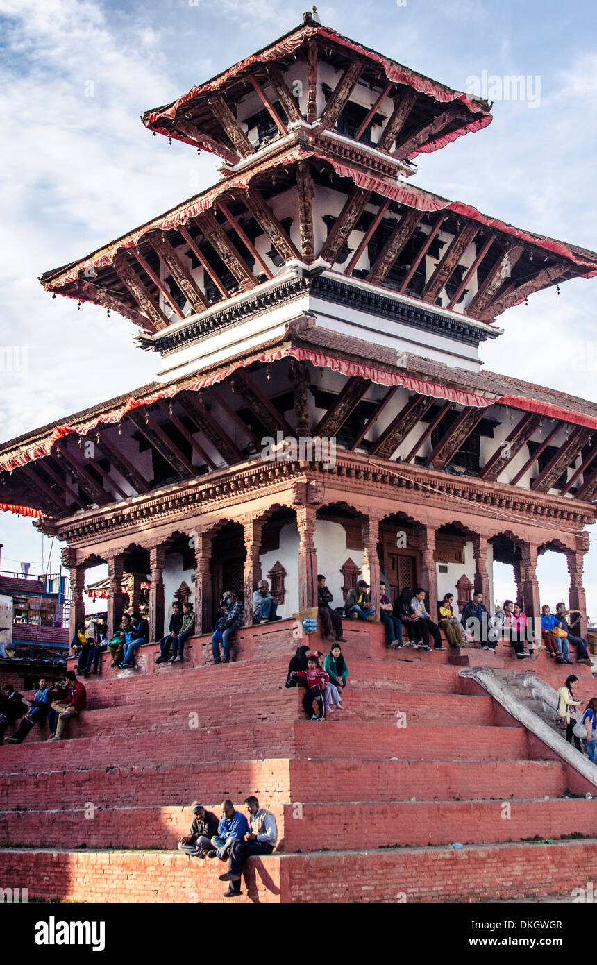 Maju Deval temple, Durbar Square, UNESCO World Heritage Site, Kathmandu ...