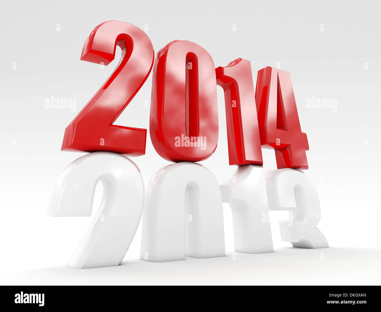 2013 new year 3d hi-res stock photography and images - Alamy