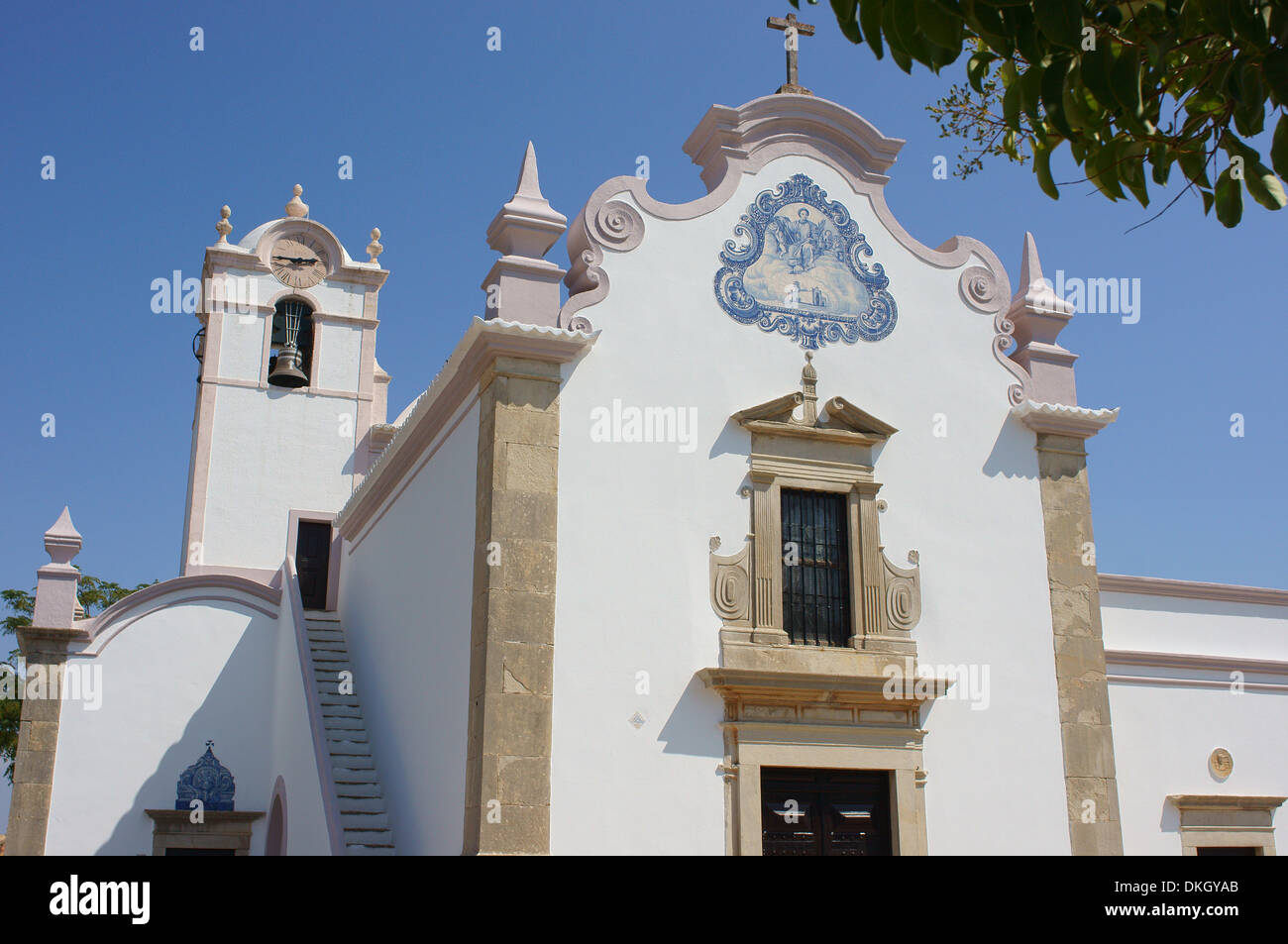 Church Sao Lourenco Almancil Algarve Portugal Stock Photo - Alamy