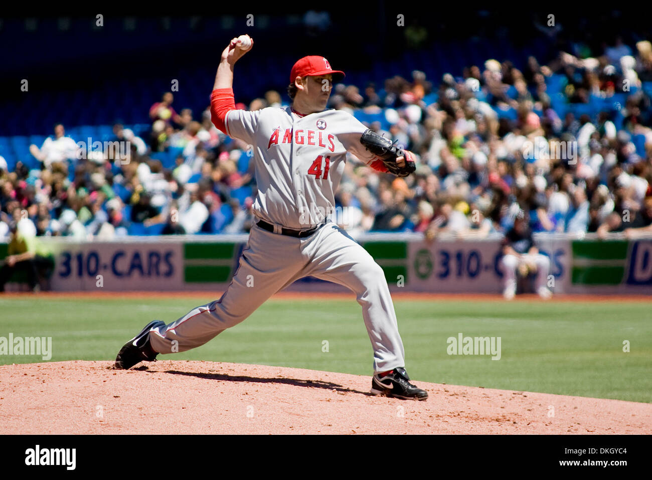June 04, 2009 - Toronto, Ontario, Canada - 4 June 2009: Angels pitcher ...