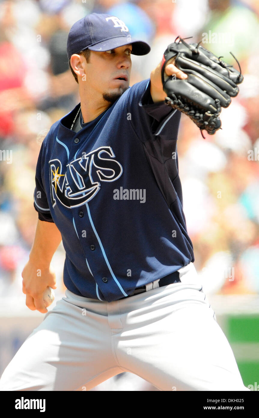 July 01, 2009 - Toronto, Ontario, Canada - 01 July 2009: Tampa Bay Rays ...