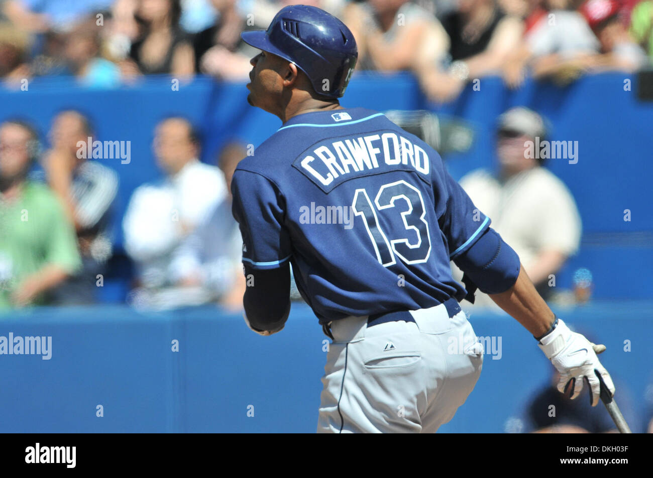 July 01, 2009 - Toronto, Ontario, Canada - 01 July 2009: Tampa Bay Rays ...