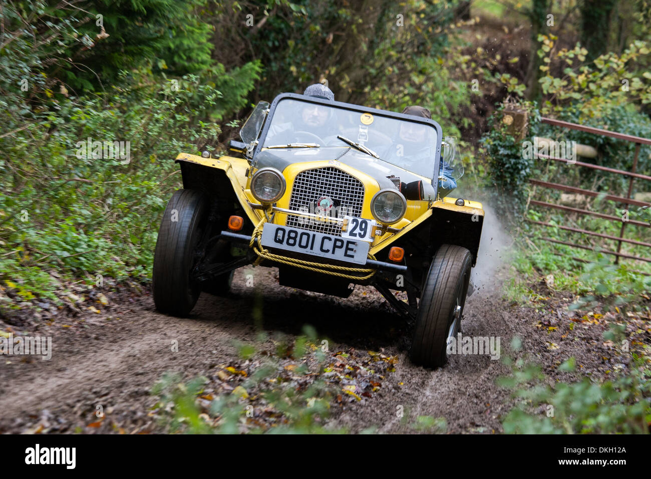 Cars taking part in the Allen Classic Reliability Trial, held by ...