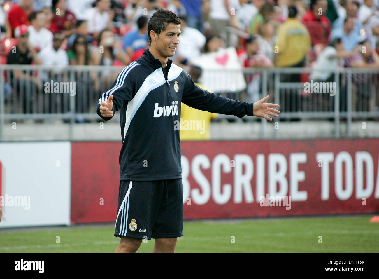 Aug. 06, 2009 - Toronto, Ontario, Canada - 6 August 2009: Christiano ...