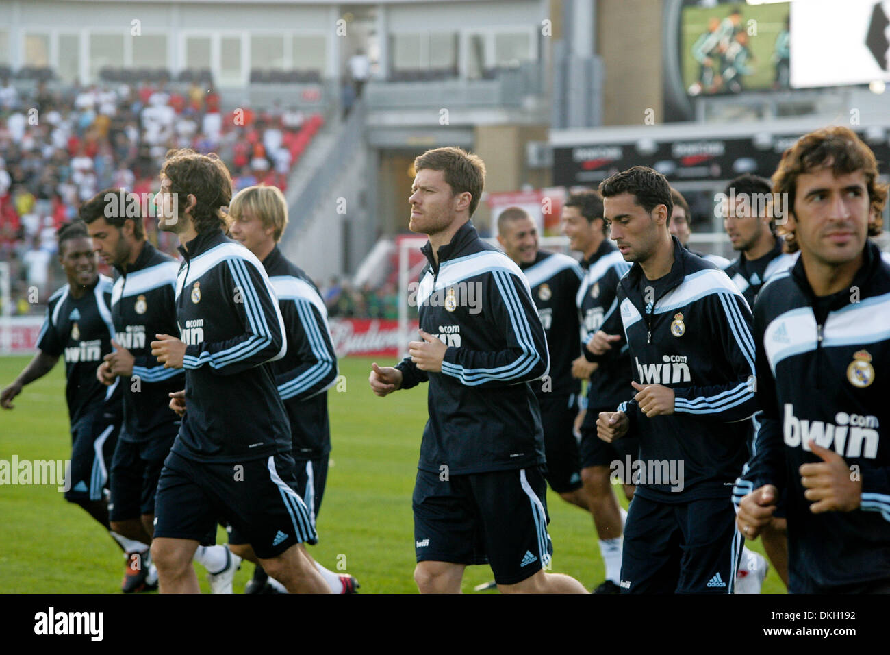 Xabi alonso real madrid august 2009 hi-res stock photography and images ...