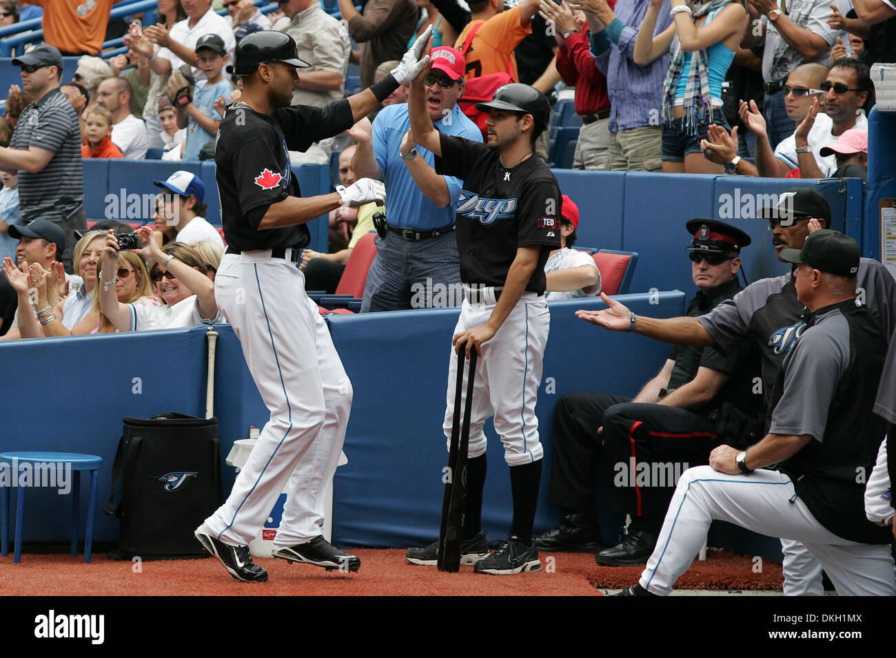 Aug. 08, 2009 - Toronto, Ontario, Canada - 8 August 2009: Blue Jays ...
