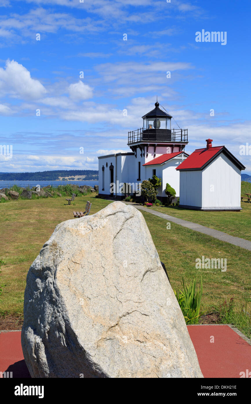 Point No Point Lighthouse, Hansville, Washington State, United States ...