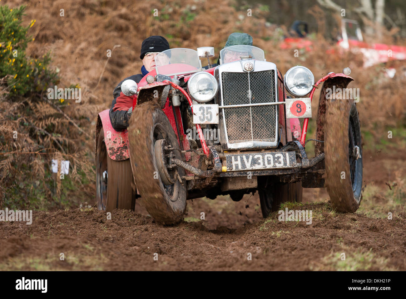 Cars taking part in the Allen Classic Reliability Trial, held by ...
