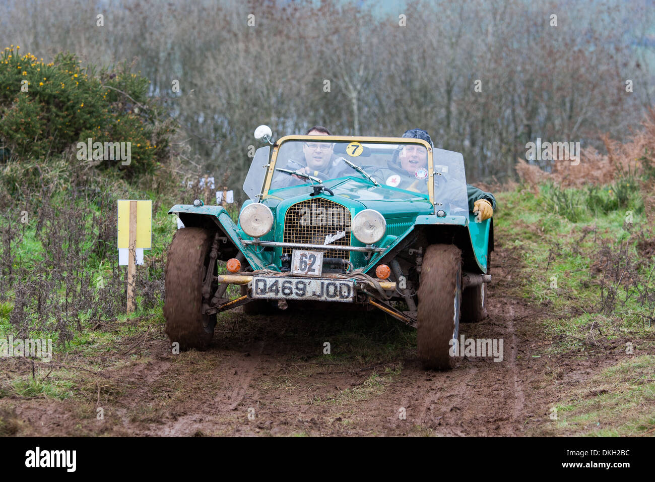 Cars taking part in the Allen Classic Reliability Trial, held by ...