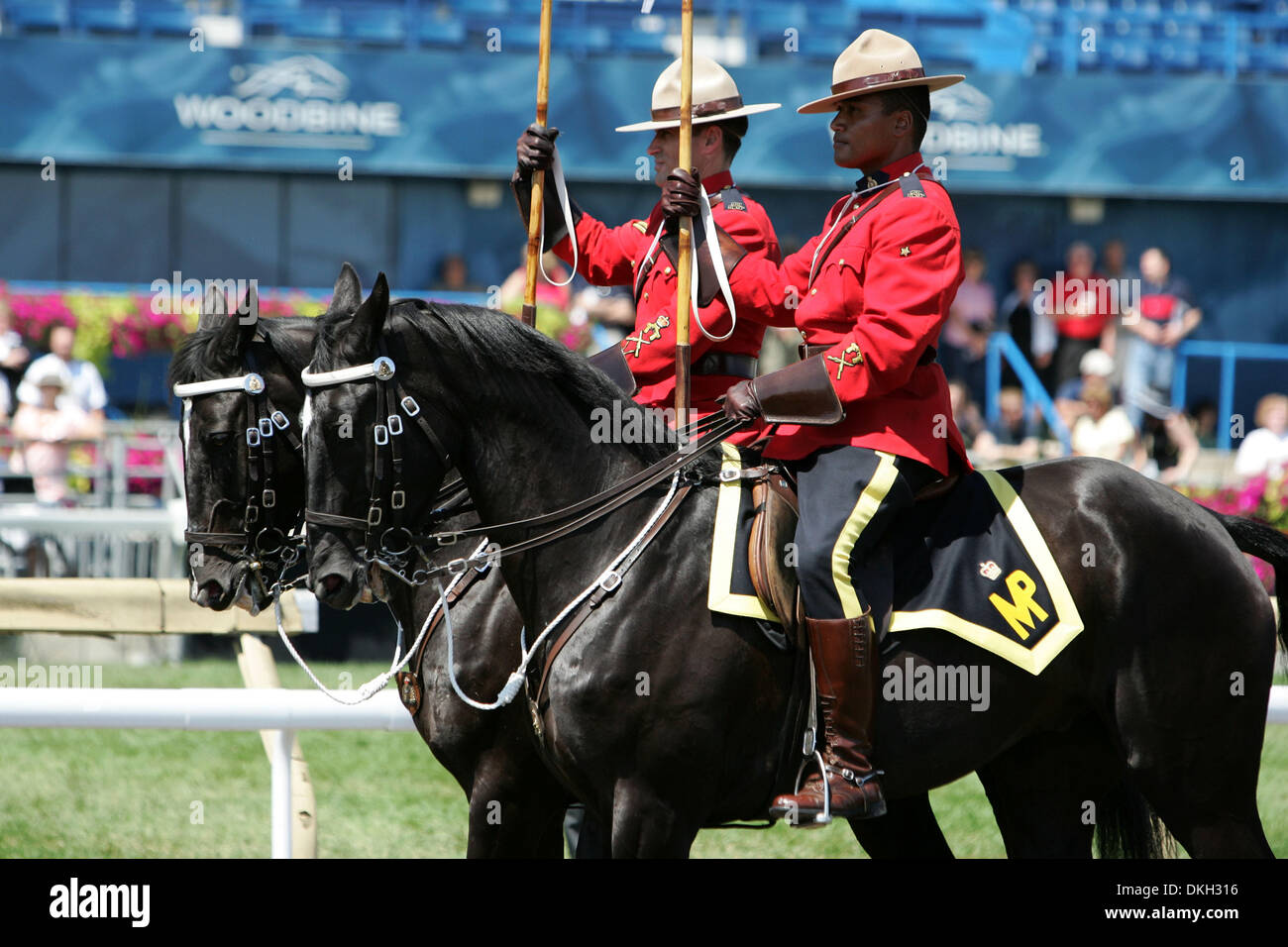 The RCMP at the 150th Queens Plate Sunday at Woodbine Racetrack in ...
