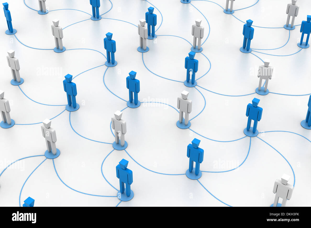 Network human connections Stock Photo - Alamy