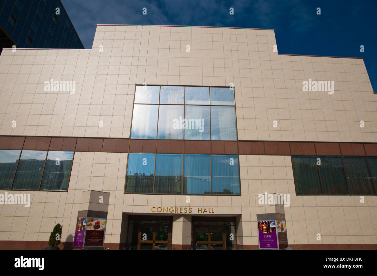 Congress Hall in Karlin district Prague Czech Republic Europe Stock ...